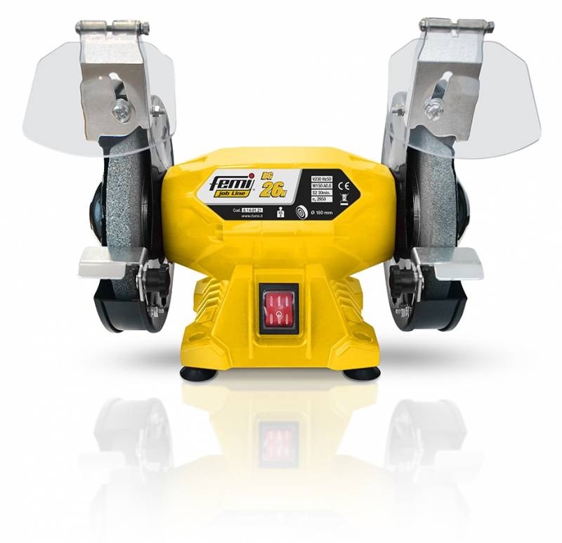Touret semi-pro meules Ø150 mm - 230V 150W BG26N Jobline Femi Tourets ...